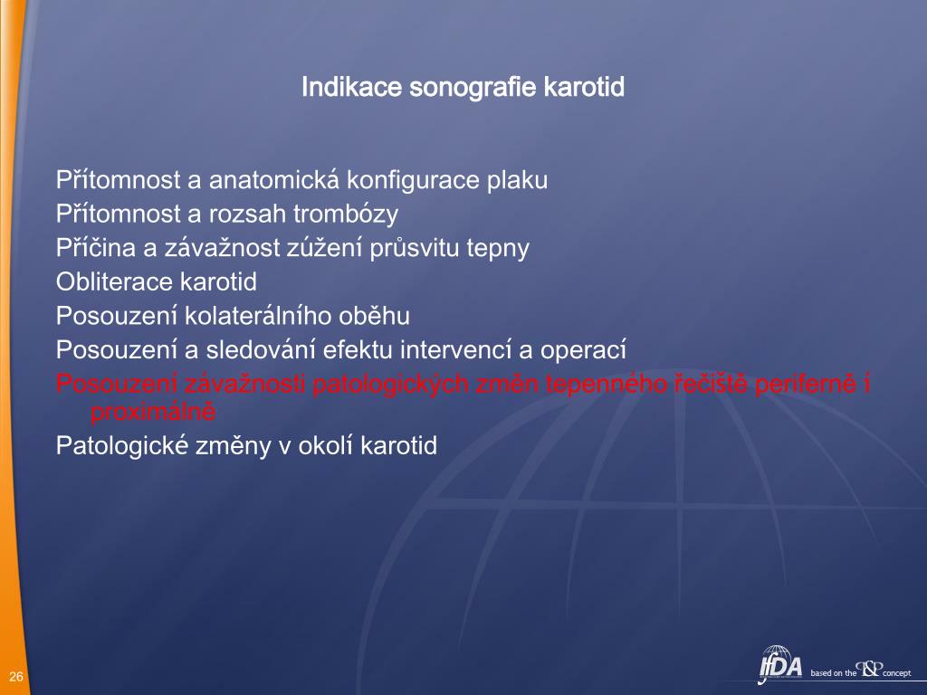 PPT - Ultrasonografické vyšetření karotid – indikace a přínos ...