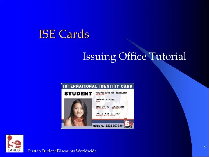 PPT - ISE Cards PowerPoint Presentation, free download - ID:4942517