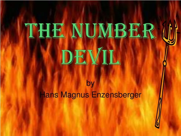 PPT - THE NUMBER DEVIL PowerPoint Presentation, free download - ID:4944182