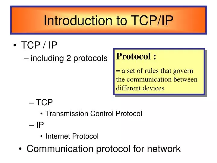 PPT - Introduction to TCP/IP PowerPoint Presentation, free download ... PPT - Introduction to TCP/IP PowerPoint Presentation, free download ...