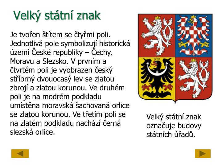 PPT - Státní symboly České republiky PowerPoint Presentation - ID:4944822