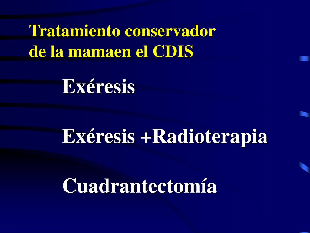 PPT - CONTROVERSIAS EN EL CARCINOMA DUCTAL IN SITU DE MAMA PowerPoint ...
