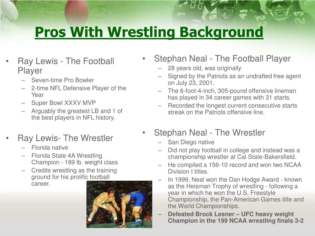 PPT - Football to Wrestling PowerPoint Presentation, free download - ID ...
