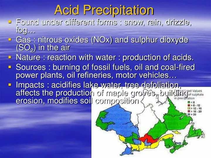 PPT - Acid Precipitation PowerPoint Presentation, free download - ID ...