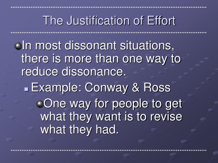 PPT - Self-Justification PowerPoint Presentation - ID:4947365