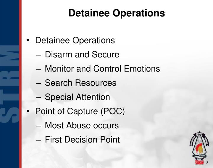 PPT - Detainee Operations “Search a Detainee” PowerPoint Presentation ...