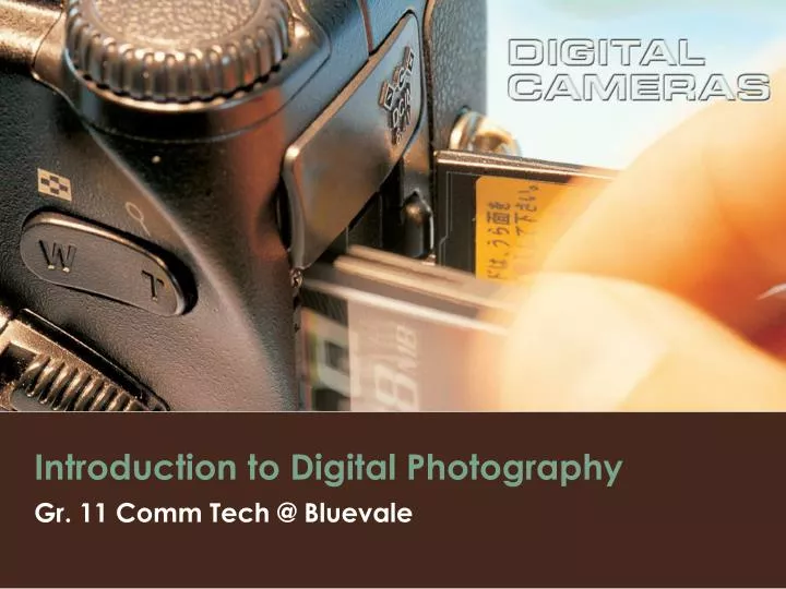 PPT - Introduction to Digital Photography PowerPoint Presentation, free ...