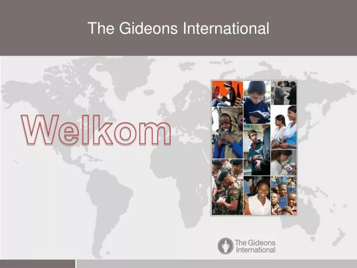PPT - The Gideons International PowerPoint Presentation, free download ...