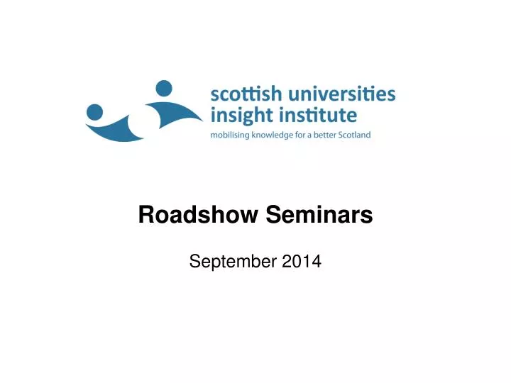 PPT - Roadshow Seminars September 2014 PowerPoint Presentation, free ...