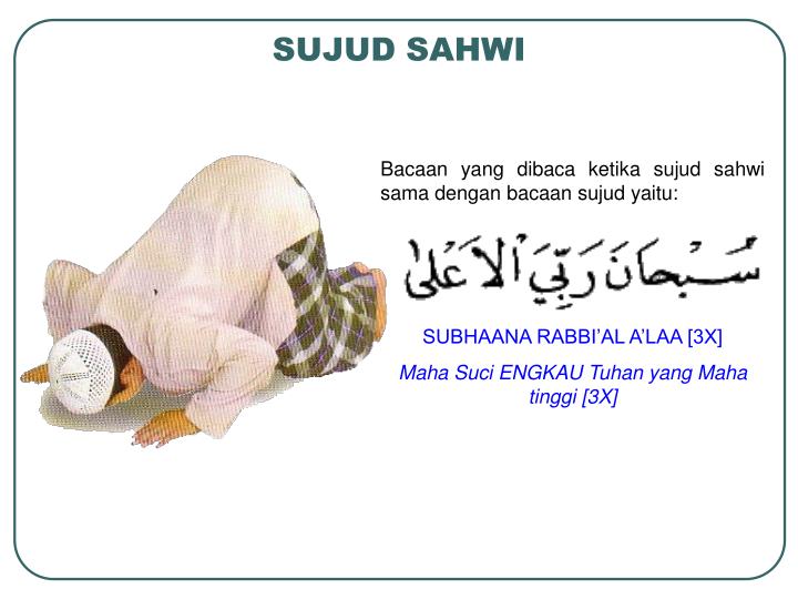 PPT - SUJUD SAHWI (SUJUD KARENA LUPA) PowerPoint Presentation - ID:4956325