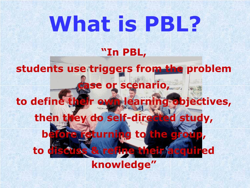 PPT PBL PowerPoint Presentation Free Download ID 4957460