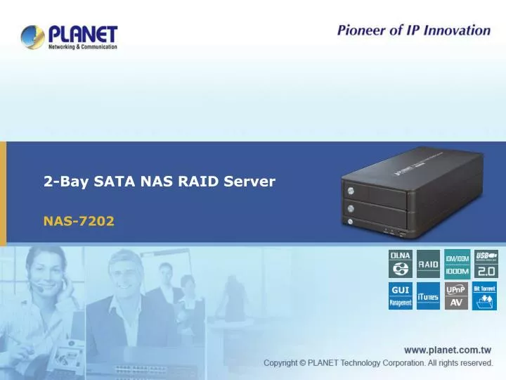 PPT - 2-Bay SATA NAS RAID Server PowerPoint Presentation, free download ...