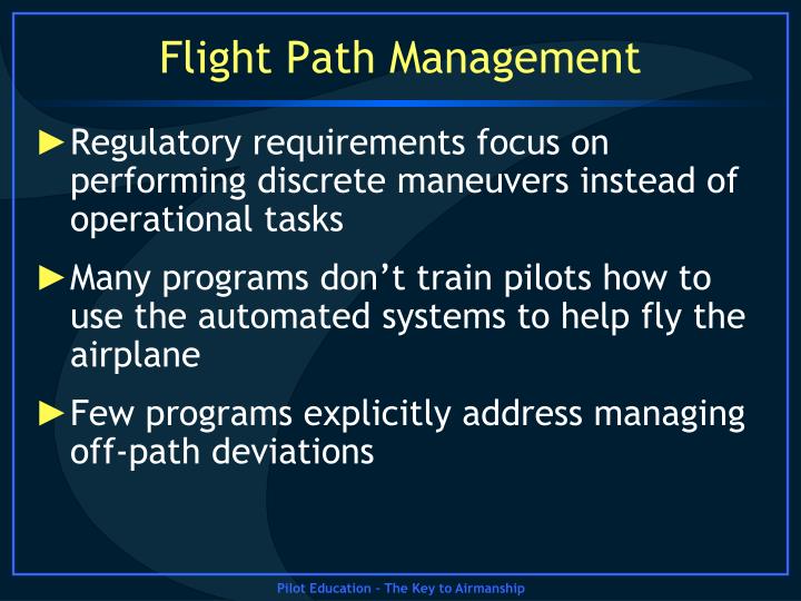 PPT - Pilot Education The Key to Airmanship PowerPoint Presentation ...