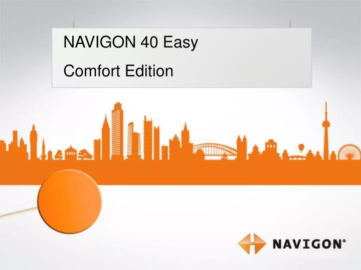 PPT - NAVIGON 40 Easy Comfort Edition PowerPoint Presentation, free ...