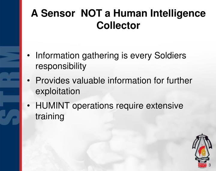 PPT - Every Soldier is a Sensor: Overview PowerPoint Presentation - ID ...