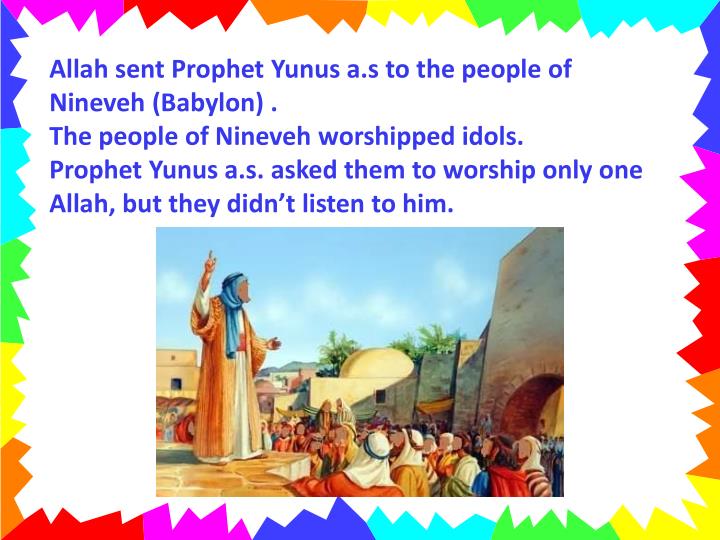 PPT - Stories of the Prophets- Prophet Yunus a.s . PowerPoint ...
