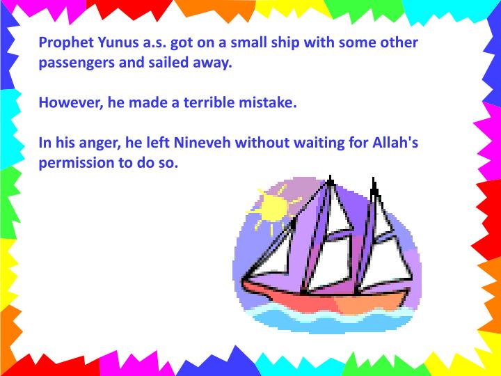 PPT - Stories of the Prophets- Prophet Yunus a.s . PowerPoint ...
