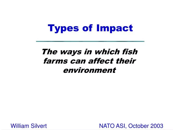 PPT - Types of Impact PowerPoint Presentation, free download - ID:4966963