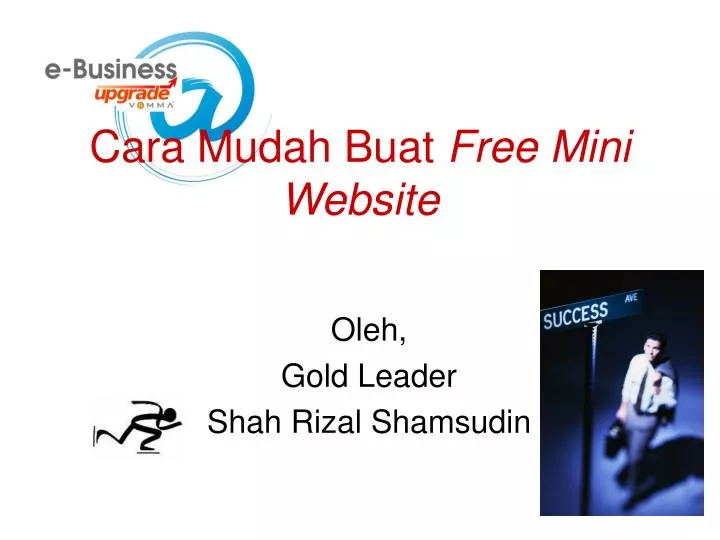 PPT - Cara Mudah Buat Free Mini Website PowerPoint Presentation, free ...