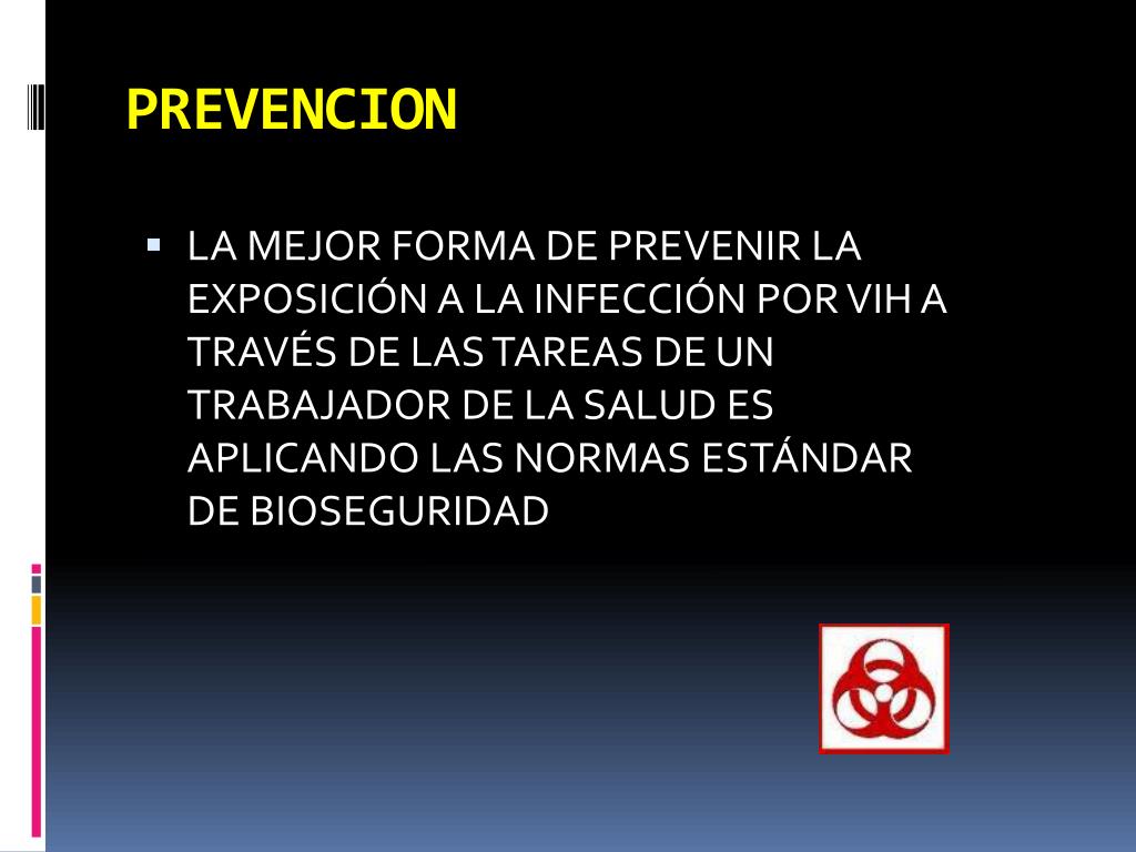Ppt ExposiciÓn Ocupacional Al Vih Y A Otras Infecciones Powerpoint