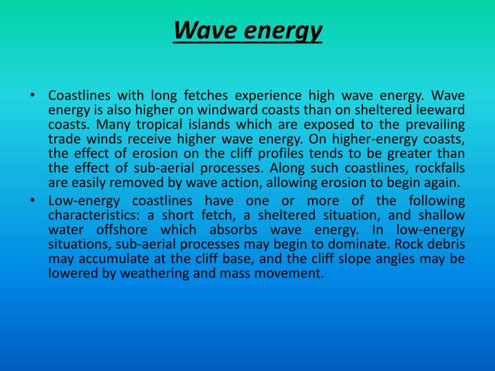 PPT - Coastal Processes PowerPoint Presentation - ID:4969958
