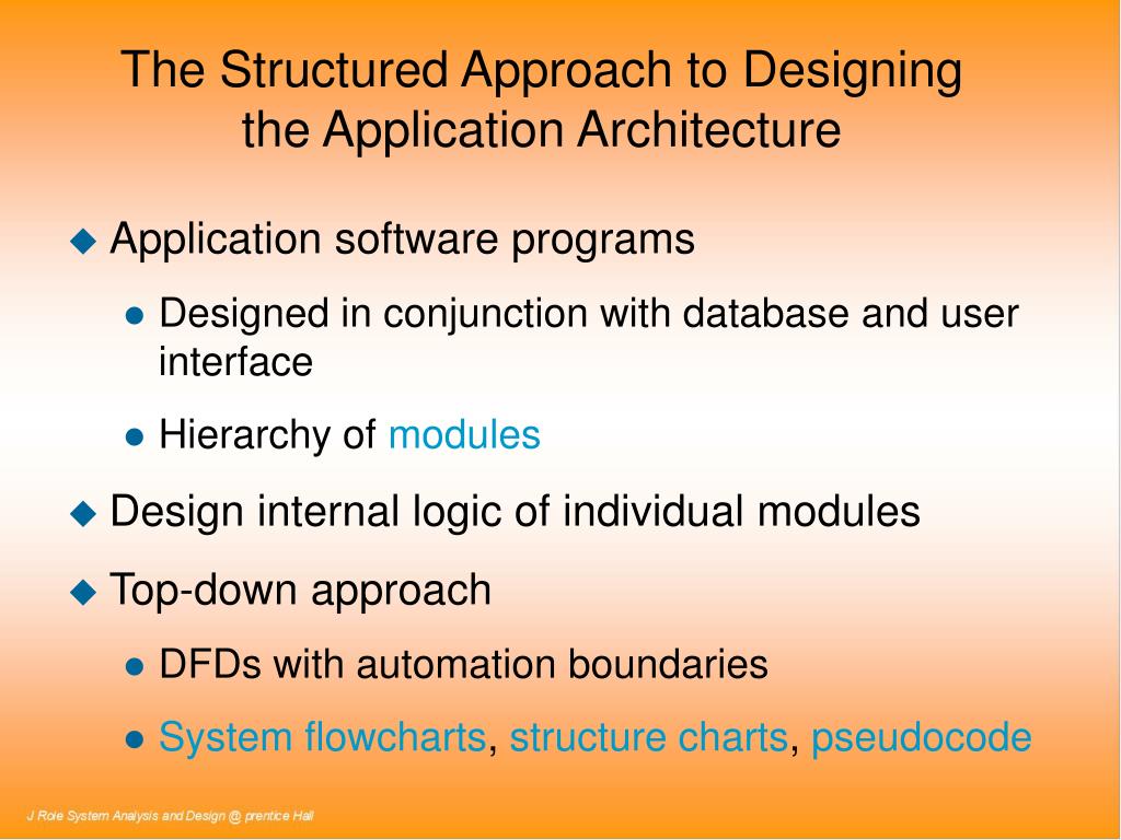 PPT - Chapter 9: The Traditional Approach to Design PowerPoint ...