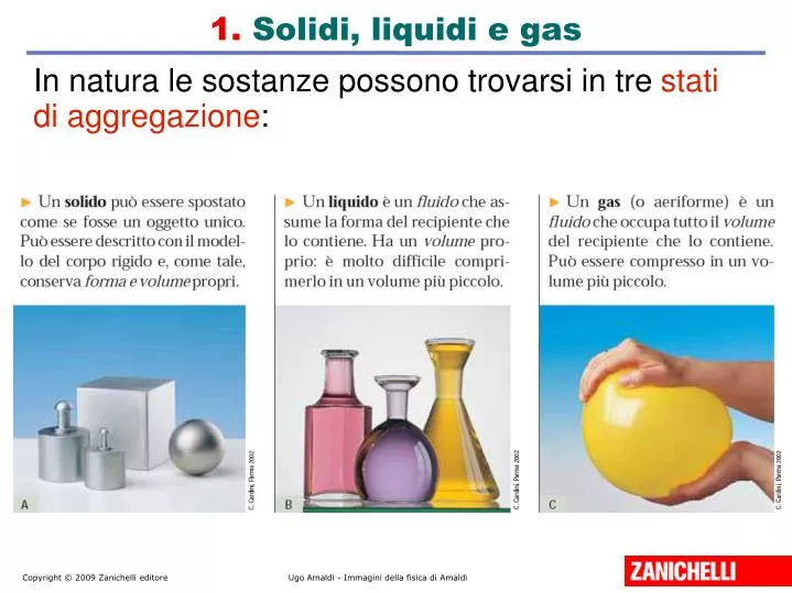 PPT - 1. Solidi, liquidi e gas PowerPoint Presentation, free download ...