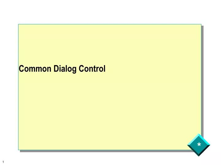 PPT - Common Dialog Control PowerPoint Presentation, free download - ID ... PPT - Common Dialog Control PowerPoint Presentation, free download - ID ...