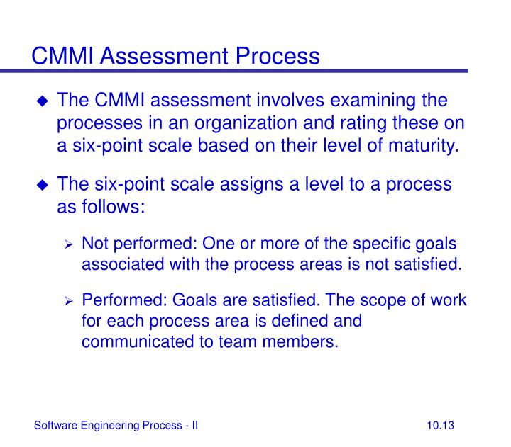 PPT - Unit 10: Integrated Capability Maturity Model (CMMI) PowerPoint ...