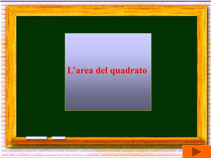 PPT - L’area del quadrato PowerPoint Presentation, free download - ID ...