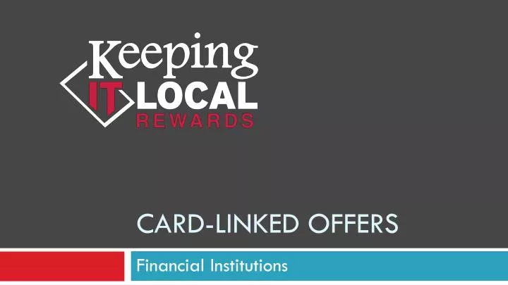 PPT - Card-linked offers PowerPoint Presentation, free download - ID ...