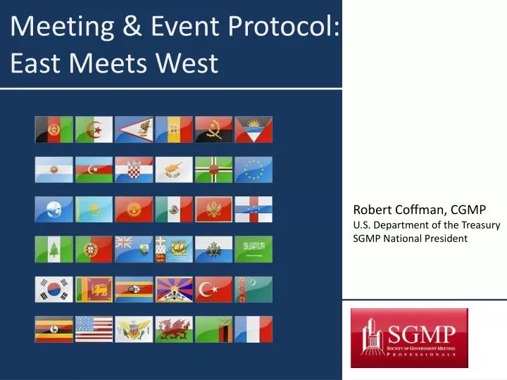 PPT - Meeting & Event Protocol: East Meets West PowerPoint Presentation ...