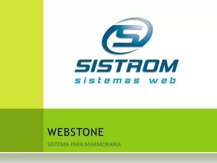 PPT - WEBSTONE PowerPoint Presentation, free download - ID:4974247