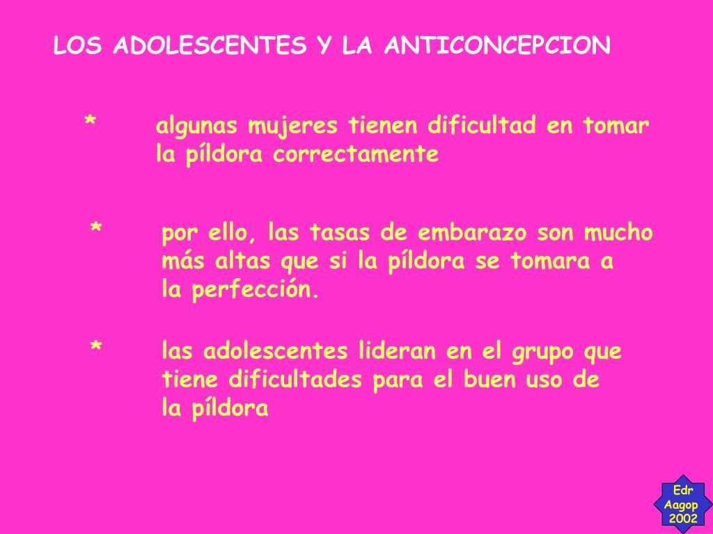 Ppt Los Adolescentes Y La Anticoncepcion Powerpoint Presentation