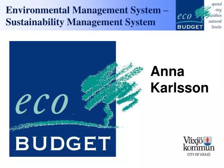 PPT - Environmental Management System – Sustainability Management ...