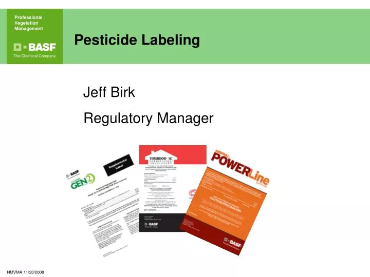 PPT - Pesticide Labeling PowerPoint Presentation, free download - ID ...