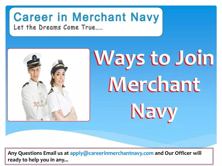 PPT - Ways to Join Merchant Navy PowerPoint Presentation, free download ...