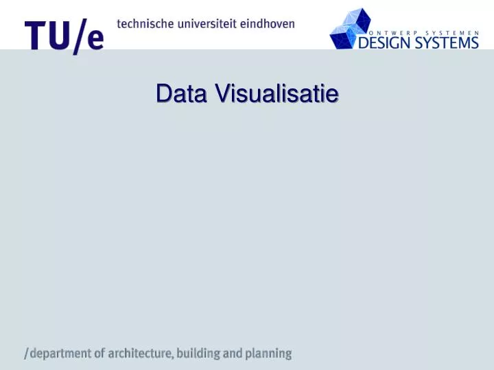 PPT - Data Visualisatie PowerPoint Presentation, free download - ID:4977683