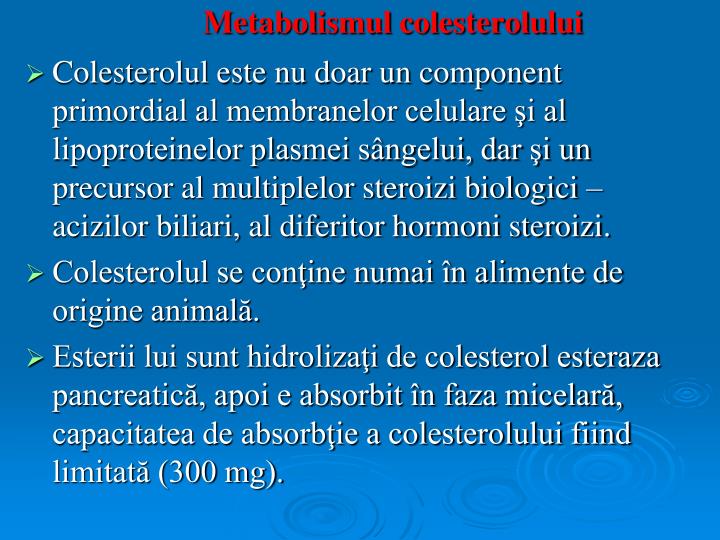PPT - Metabolismul lipidelor 2 PowerPoint Presentation - ID:4978773
