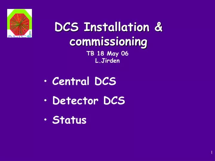 PPT - DCS Installation & commissioning PowerPoint Presentation, free download - ID:4978852