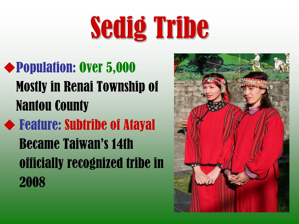 PPT - Bunun Tribe And Other Indigenous Peoples in Taiwan PowerPoint ...