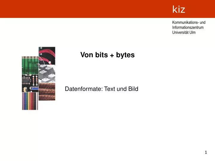 PPT - Von bits + bytes PowerPoint Presentation, free download - ID:4979833