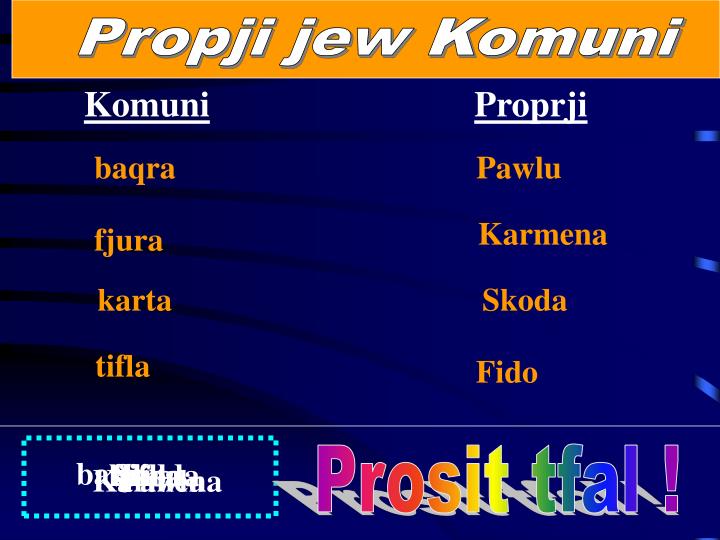 PPT - Nomi PowerPoint Presentation - ID:4980529