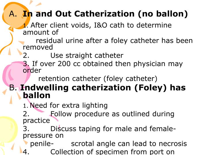 PPT - Urinary Catheterization PowerPoint Presentation - ID:4980880