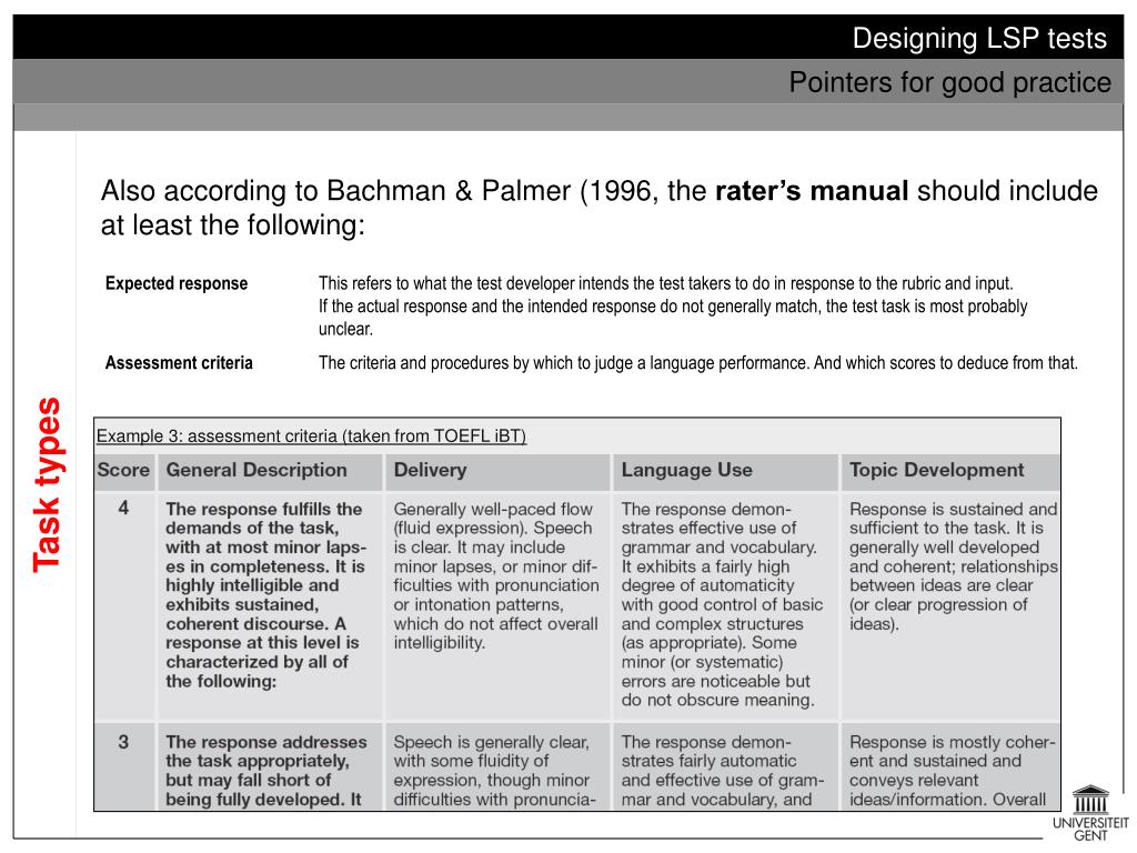 PPT - Designing LSP tests PowerPoint Presentation, free download - ID ...