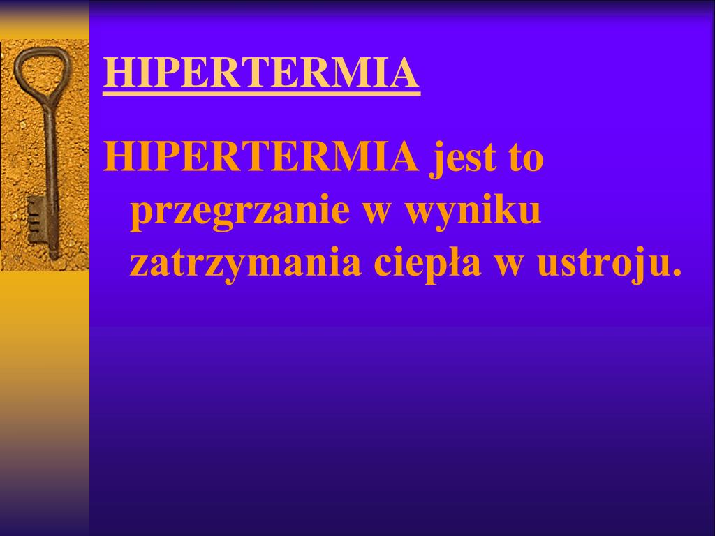 PPT - ZABURZENIA TERMOREGULACJI PowerPoint Presentation, free download ...