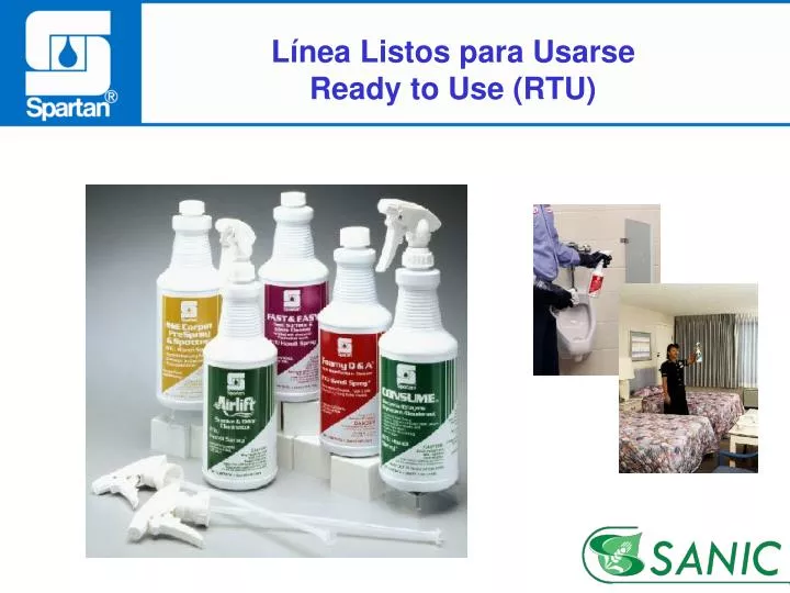 PPT - Línea Listos para Usarse Ready to Use (RTU) PowerPoint ...