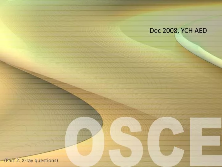 PPT - OSCE PowerPoint Presentation, free download - ID:4985421