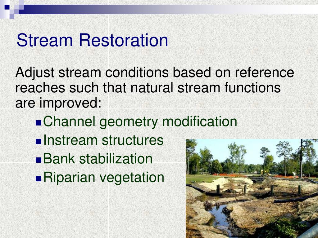 PPT - Pine Valley Country Club Stream Restoration: Phase 2 Proposal ...
