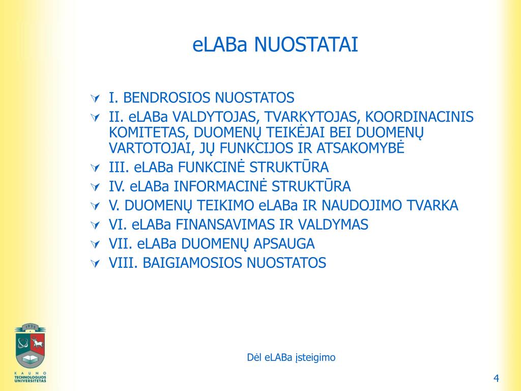 PPT - LIETUVOS MOKSLO IR STUDIJŲ E. DOKUMENTŲ INFORMACINĖ SISTEMA ...